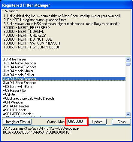 Codecs & Filter: DS-Filter installieren - NETZWELT