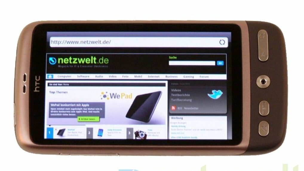 HTC Desire im Test: Das beste Android-Handy | NETZWELT