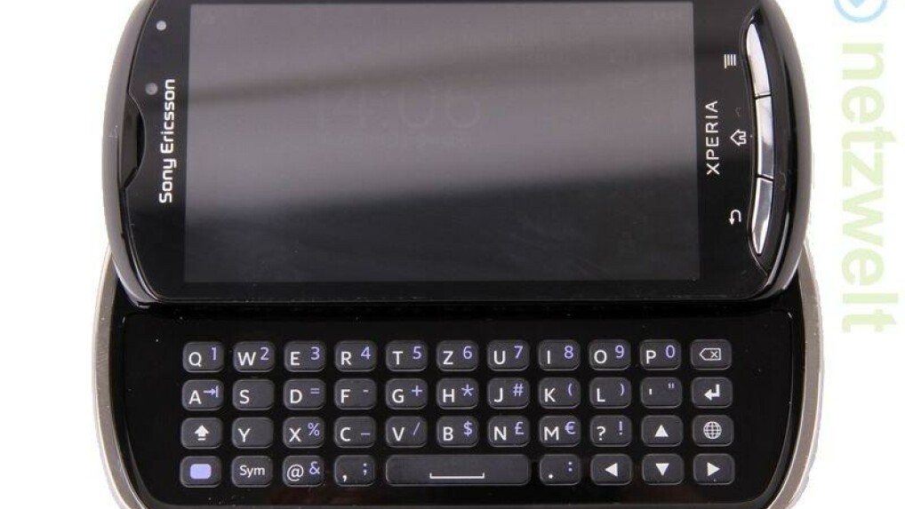 Multimedia-Slider: Sony Ericsson Xperia pro im Test | NETZWELT