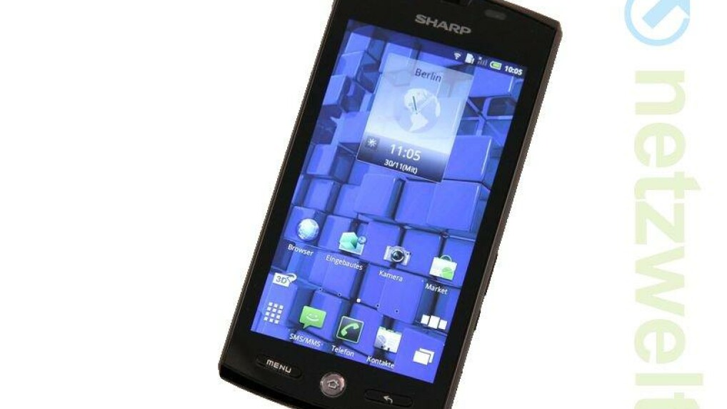 Sharp Aquos SH80F im Test: 3D-Handy mit Privatsphärenschutz | NETZWELT