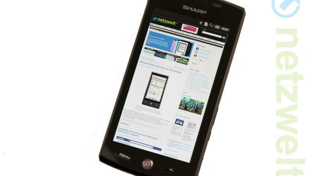Sharp Aquos SH80F im Test: 3D-Handy mit Privatsphärenschutz | NETZWELT
