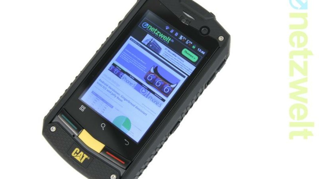 Outdoor-Smartphone CAT B10 im Test | NETZWELT