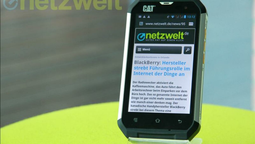 CAT B15 im Test: Outdoor-Smartphone mit Dual-Core-Prozessor | NETZWELT