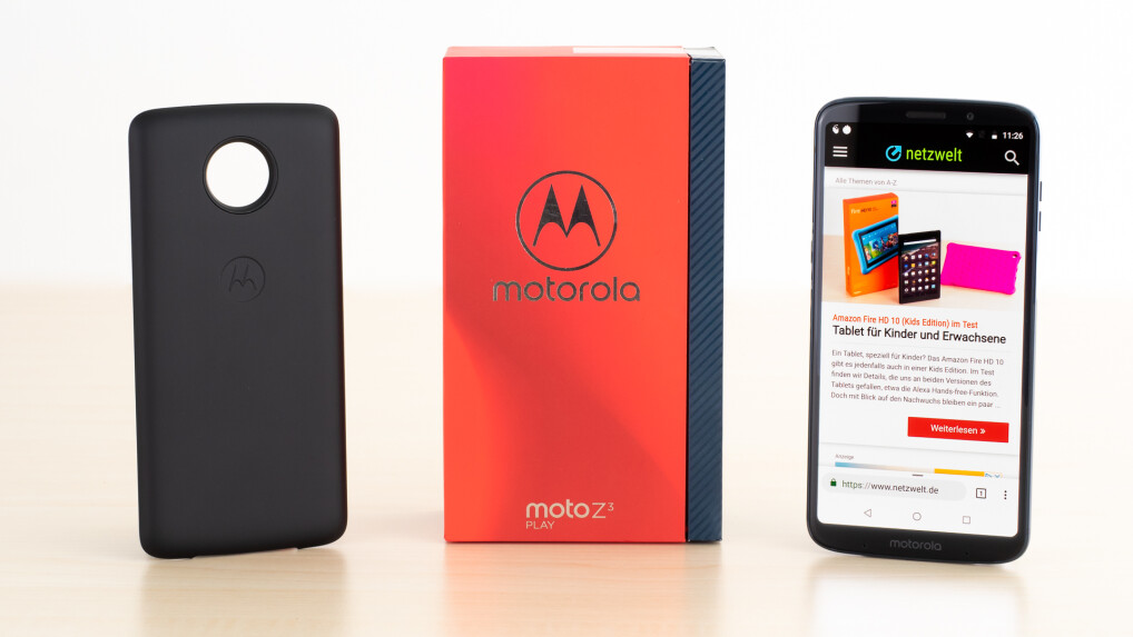 Moto Z3 Play im Test: Letzte Chance für die Module | NETZWELT