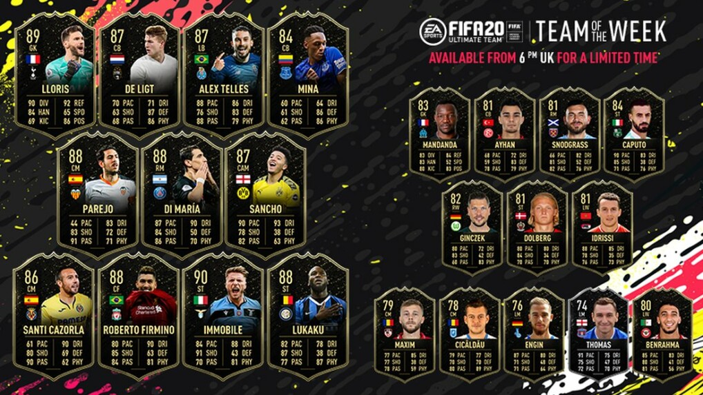 Fifa 20 Totw Das Ist Das Neue Team Der Woche Netzwelt
