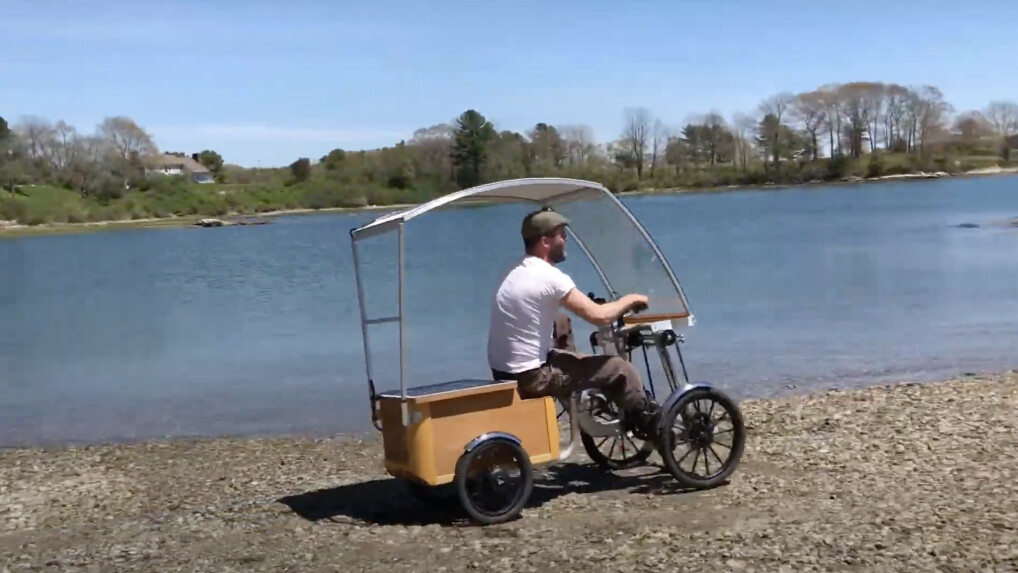 E-Bike mit vier Rädern und Solardach: Schmal wie ein Fahrrad und nicht ...