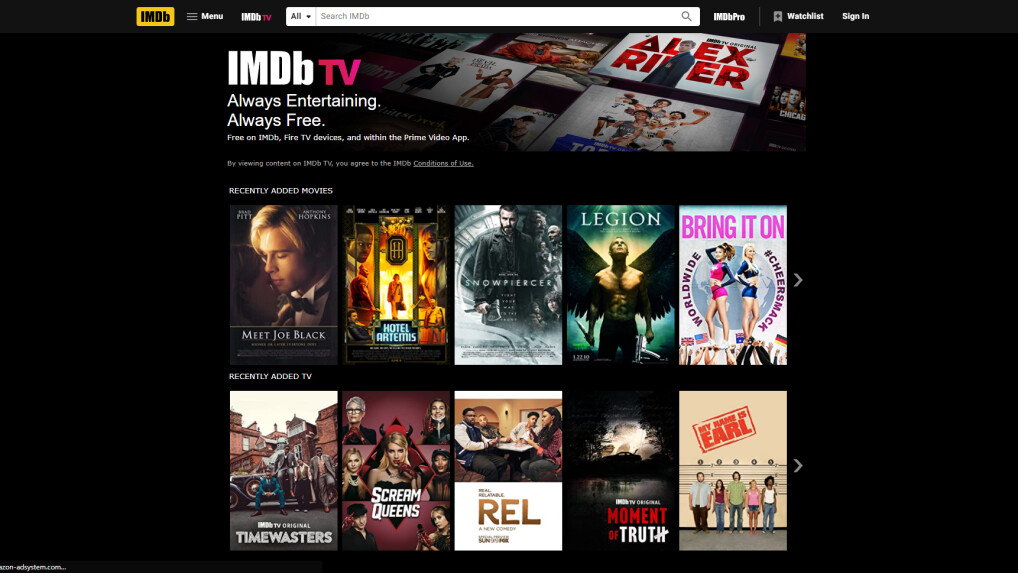 Freevee (IMDb TV) - Release, Preis und Gerüchte | NETZWELT