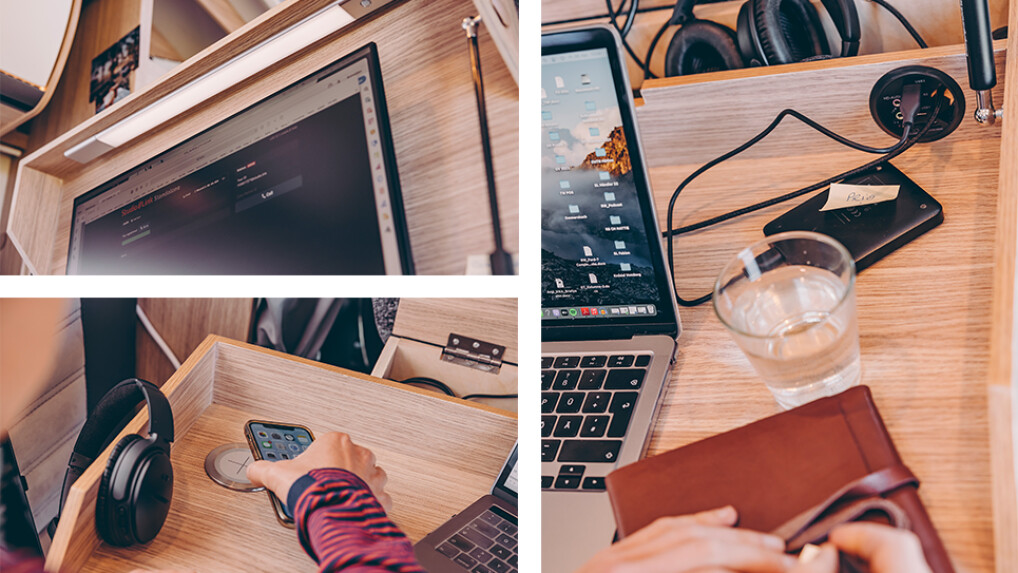 Sunlight: Multimedia-Tisch verwandelt Wohnmobil in ein rollendes ...