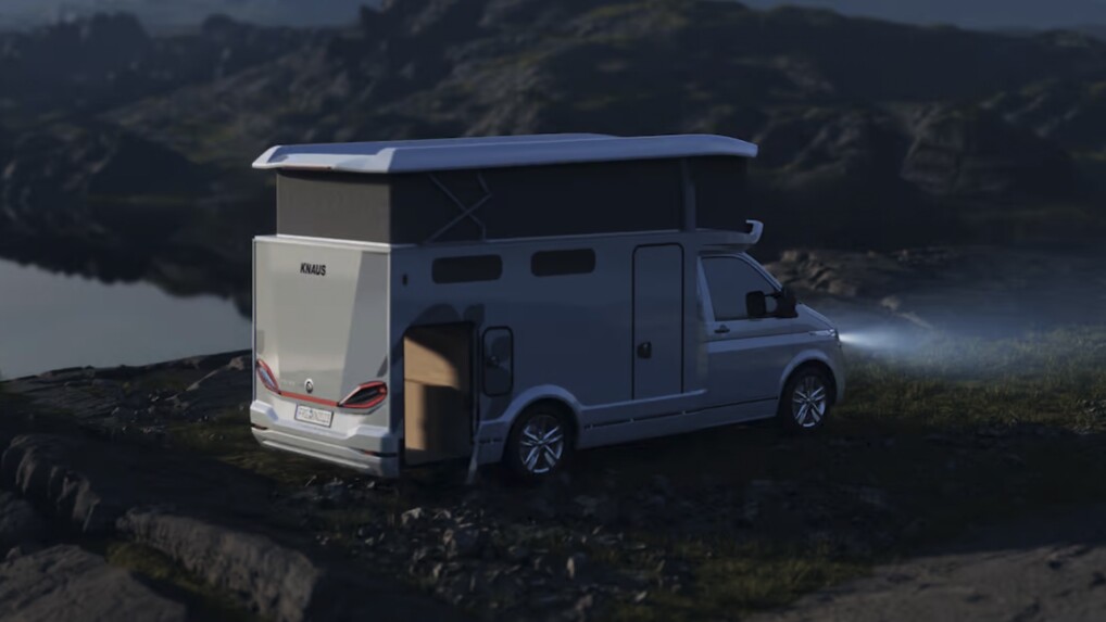 Knaus Tourer CUV: Wohnmobil-Hit auf VW-Basis mit praktischem Hubdach ...