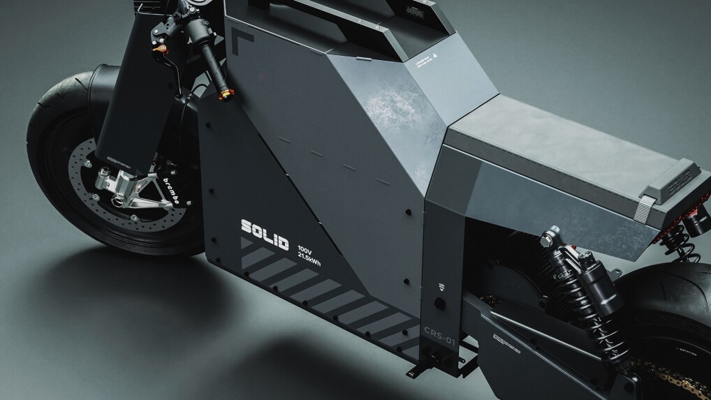 CRS-01: Ein sehr dystopisches E-Motorrad | NETZWELT