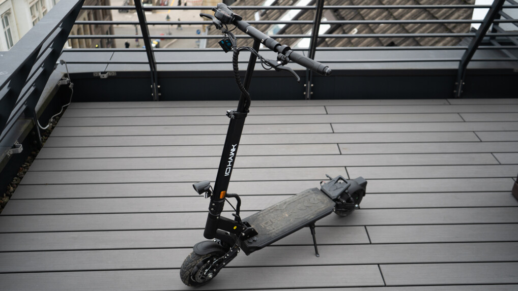 IO Hawk Collide im Test: Ein E-Scooter für schlechte Wege | NETZWELT