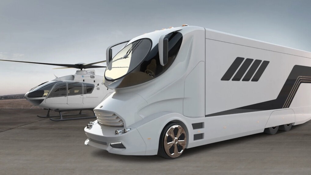 Blick ins Luxus-Wohnmobil: Der eleMMent Palazzo schießt den Vogel ab ...