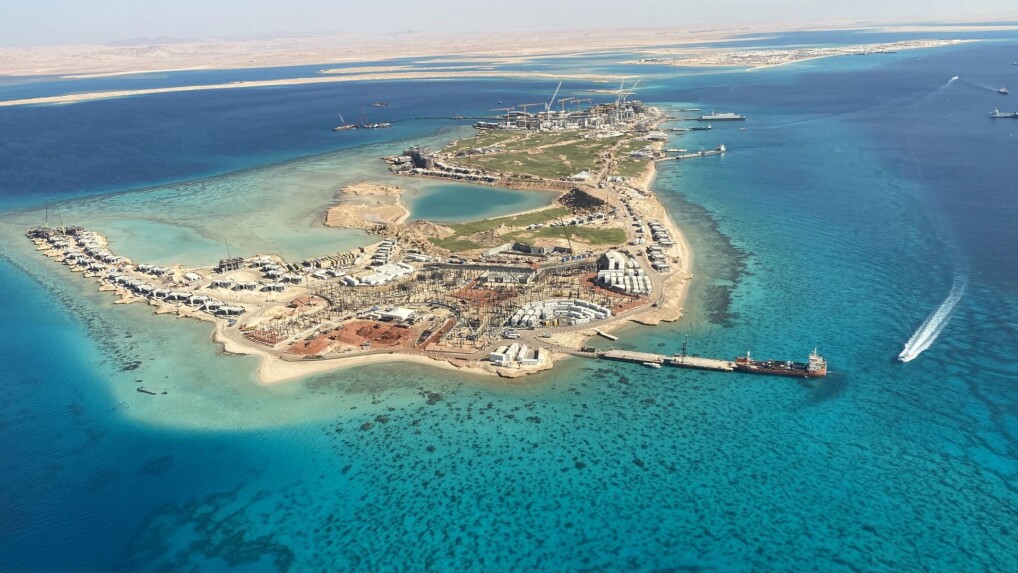 The Line: Luftaufnahmen zeigen aktuellen Baufortschritt des 170 ...