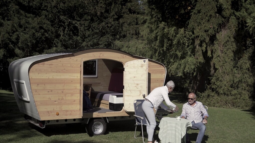 Wohnwagen aus Lärchenholz: "Freechili" ist besonders gemütlich | NETZWELT