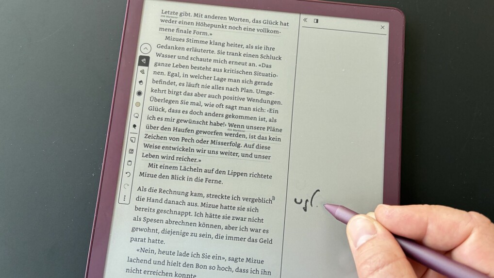 Amazon Kindle Scribe Colorsoft im Test: Kann das iPad jetzt einpacken ...