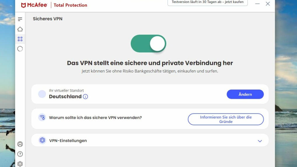 McAfee Total Protection im Test: Kann das Sicherheits-Urgestein noch ...
