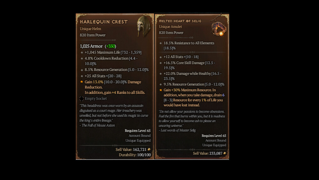 Diablo 4: Die 6 seltensten Gegenstände und wann ihr sie finden könnt ... Diablo 4: Die 6 seltensten Gegenstände und wann ihr sie finden könnt ...