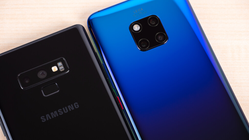 Huawei Mate 20 (Pro) vs Samsung Galaxy Note 9: Handys im Vergleich ...