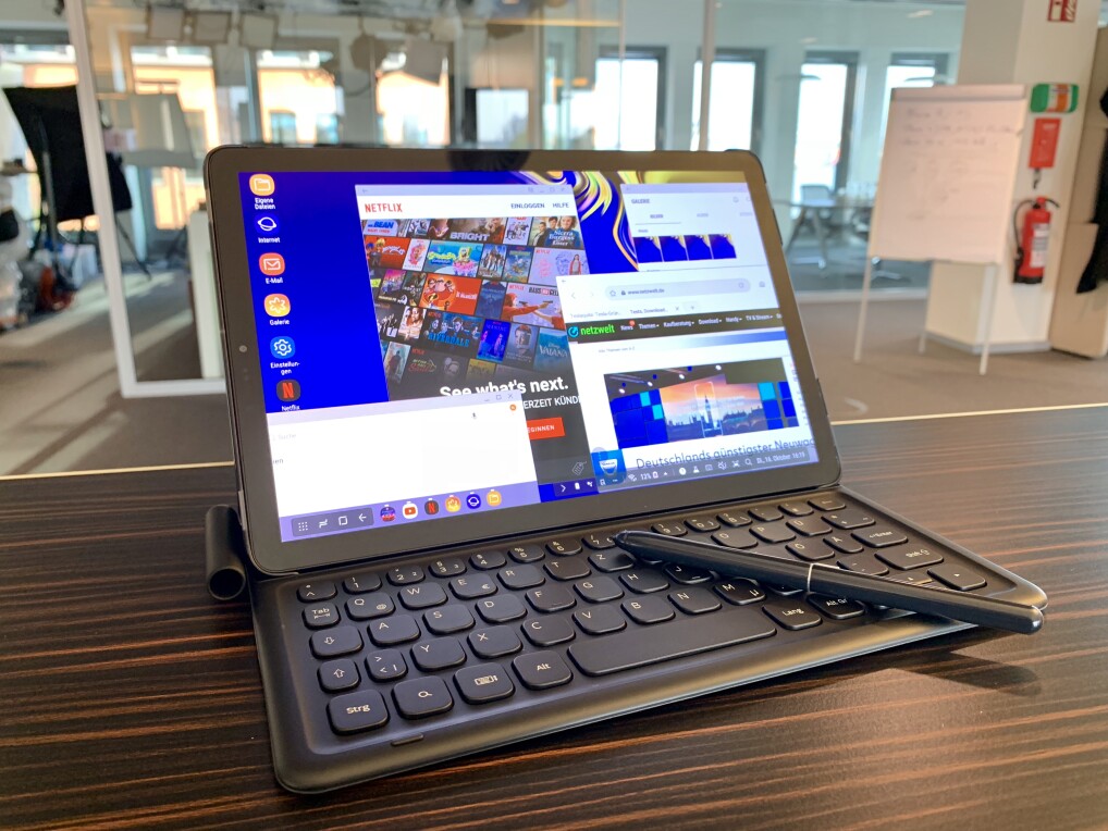 Samsung Galaxy Tab S4 im Test: "DeXtakulär" im Alltag, mit Maus und ...