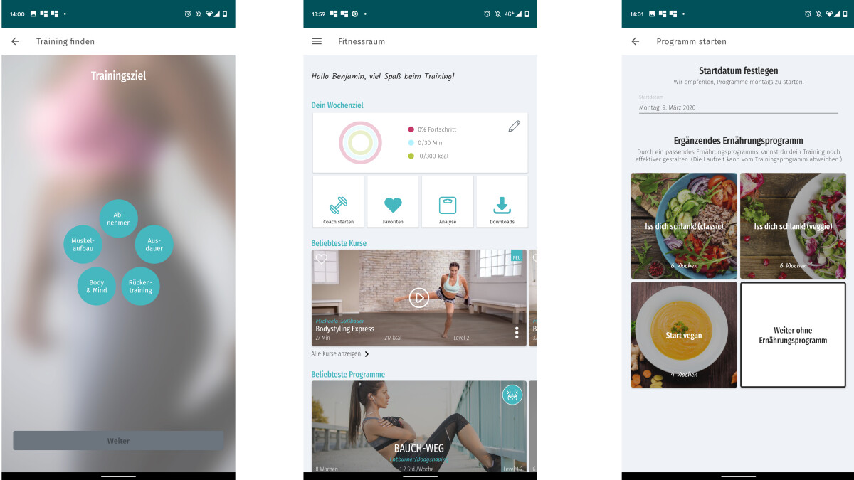 Erfahrungen mit FitnessRaum: Überzeugen die Workouts mit passender ...