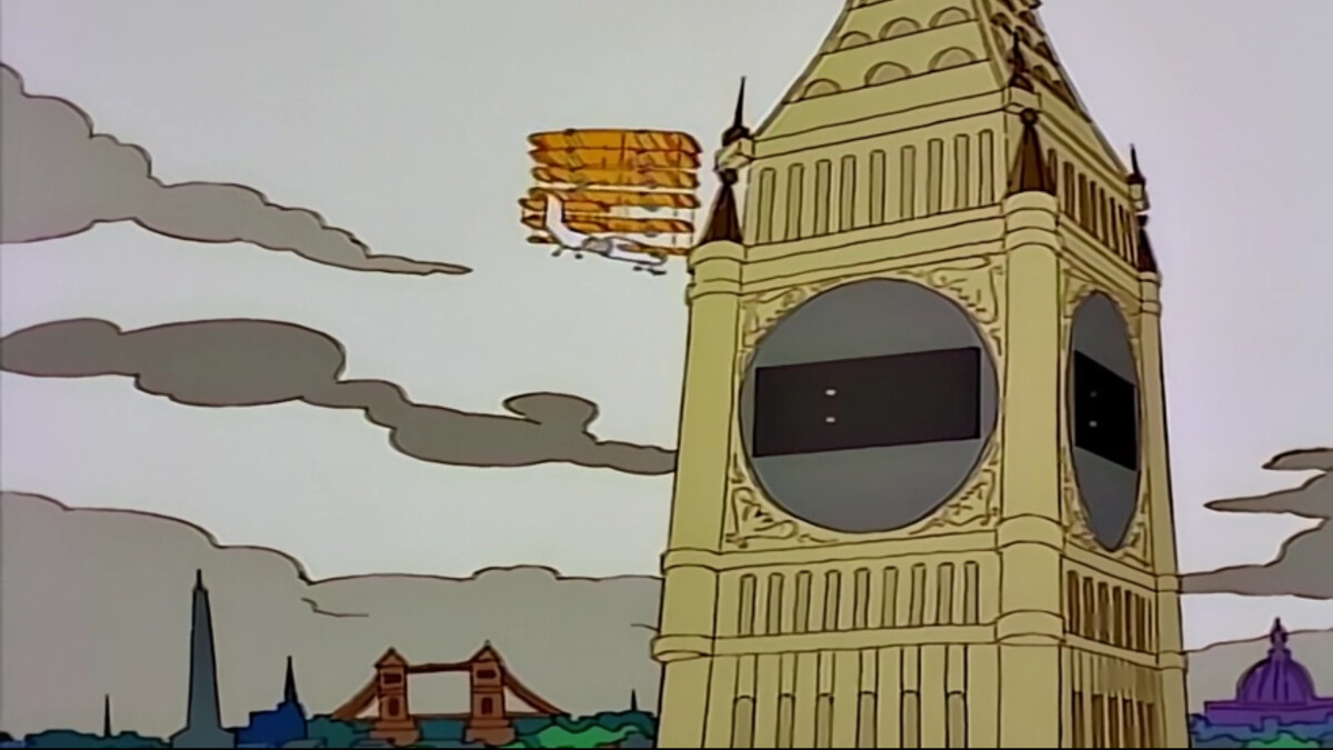 Die Simpsons: Staffeln und Episodenguide: Die Uhr von heute (S06F19 ...