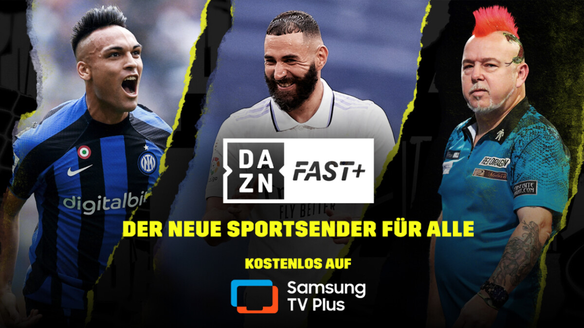 DAZN FAST+: Neuer, kostenloser Sportsender für Samsung-Kunden gestartet ...