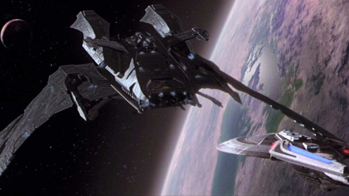 Scimitar Star Trek Reman Scimitar Bridge W/Reman Crew V.1.0 Star