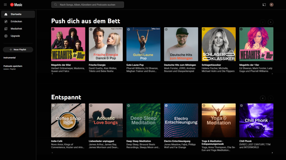 YouTube Music vs. Amazon Music: Die Dienste der Mega-Konzerne im ...