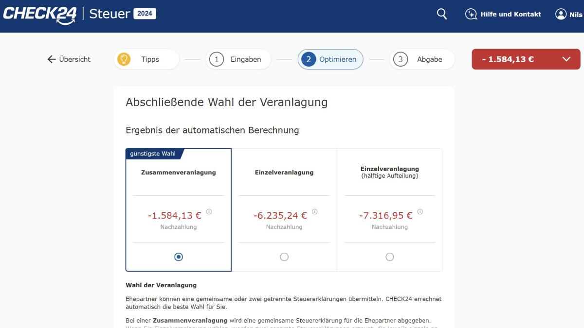 Check24 Steuer - die völlig kostenlose Steuerlösung im Test | NETZWELT