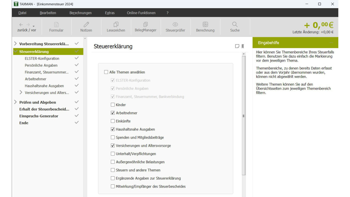 Steuererklärung mit Taxman 2025: Profi-Tool oder komplizierte Lösung ...