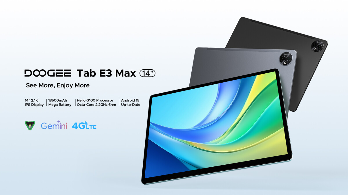 Hat alles, was man braucht ab 230 Euro: Tablet mit 14 Zoll, 4G LTE, 1 ...