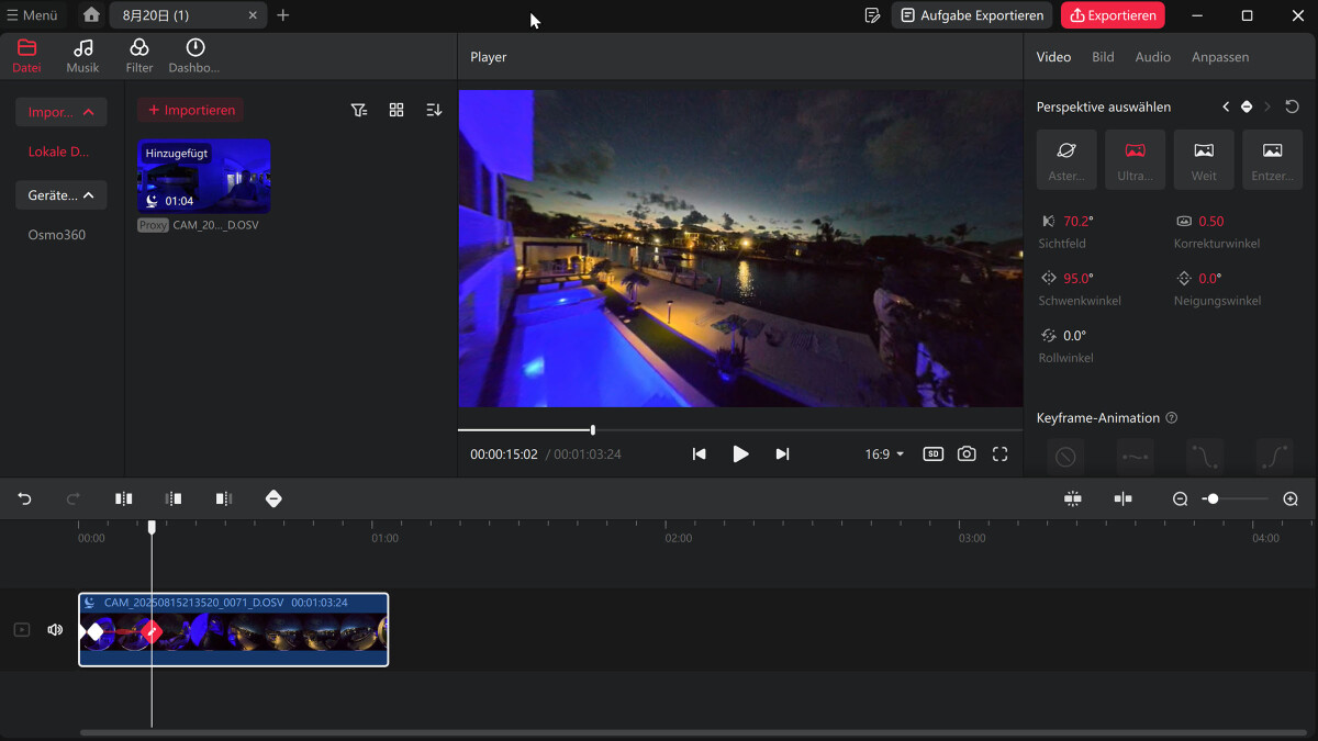 DJI Osmo 360 im Test: Das kann die erste 360-Grad-Kamera des Drohnen ...