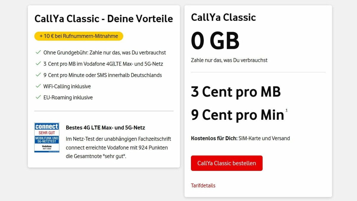 Vodafone stellt Tarifangebot um: Ein Paket verschwindet schneller als ...