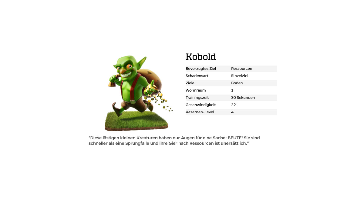 Clash of Clans - Kobolde: Die grünen Beutemacher | NETZWELT