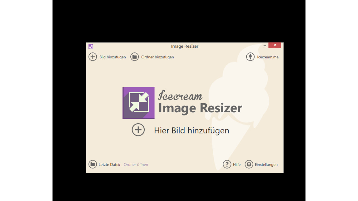 Icecream Image Resizer - Download | NETZWELT