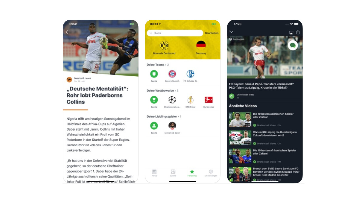 Onefootball - Download | NETZWELT