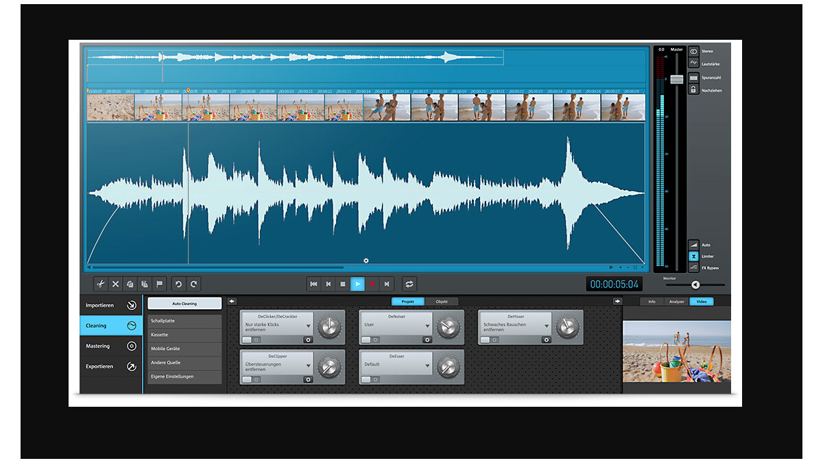 MAGIX Video Sound Cleaning Lab - Download | NETZWELT