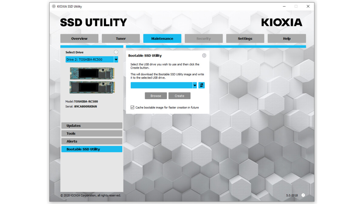 Kioxia SSD Utility - Download | NETZWELT