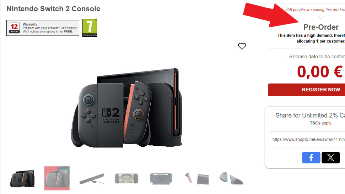 Nintendo Switch 2: Hier könnt ihr den neuen Handheld bereits ...