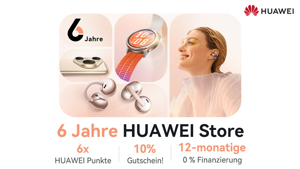 Huawei feiert und verschenkt Hardware: So sichert ihr euch Waage ...