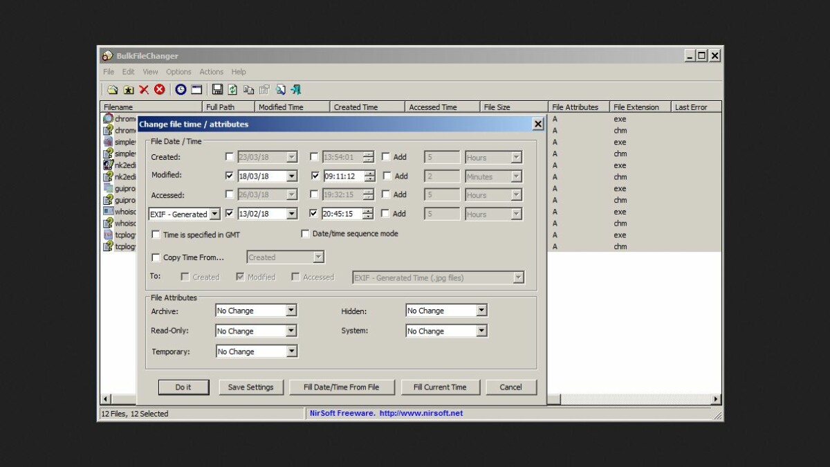 BulkFileChanger - Download | NETZWELT