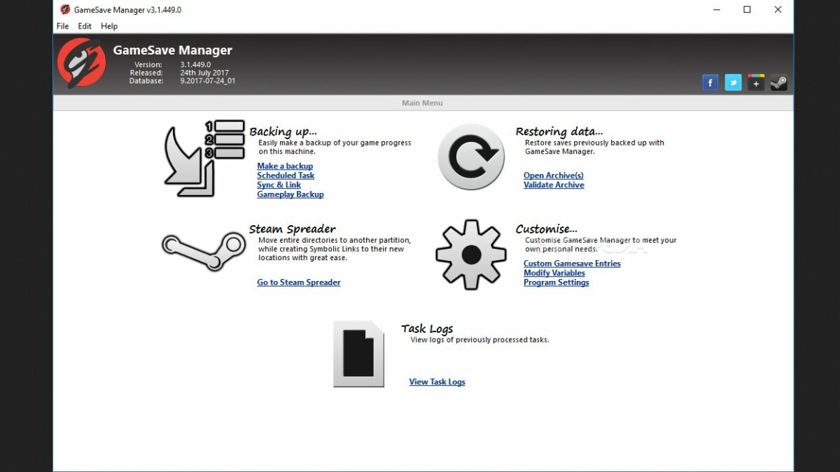 GameSave Manager - Download | NETZWELT