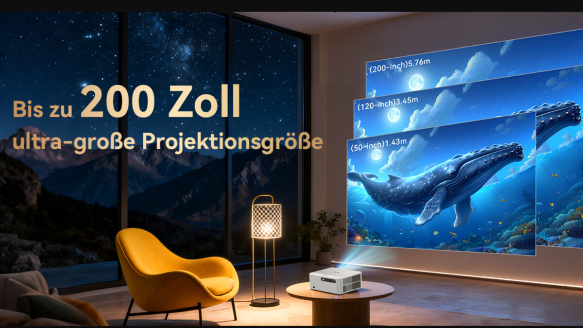 Großes Kino zur WM: Dieser Smart-Beamer bringt Stadion-Atmosphäre nach ...