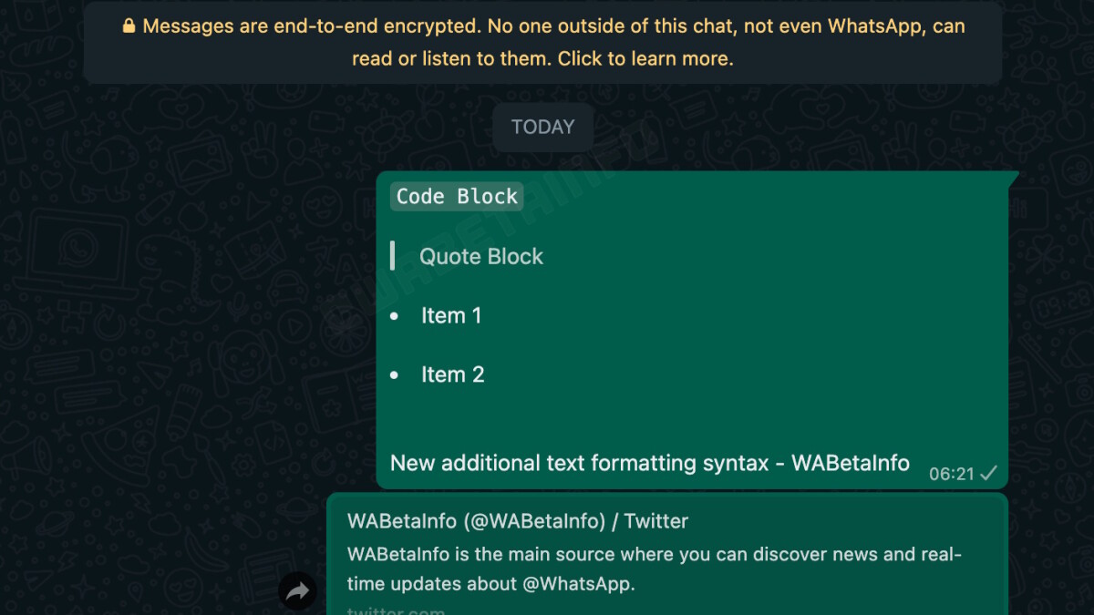 So habt ihr WhatsApp noch nie gesehen: Chats sehen bald anders aus ...