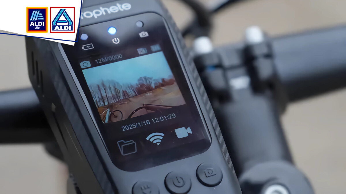 Sicher auf dem Rad: Aldi bietet smarte Dashcam mit 4K-Aufnahme jetzt ...