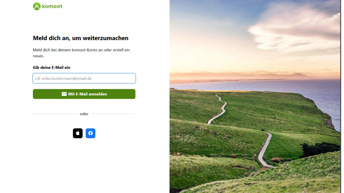 Einloggen bei Komoot geht nicht: So könnt ihr das Problem lösen | NETZWELT