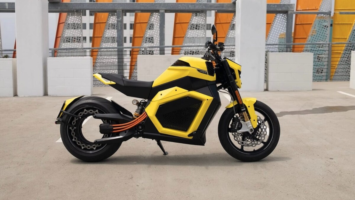 Neues E-Motorrad von Verge: Was ist das für ein merkwürdiger Donut ...