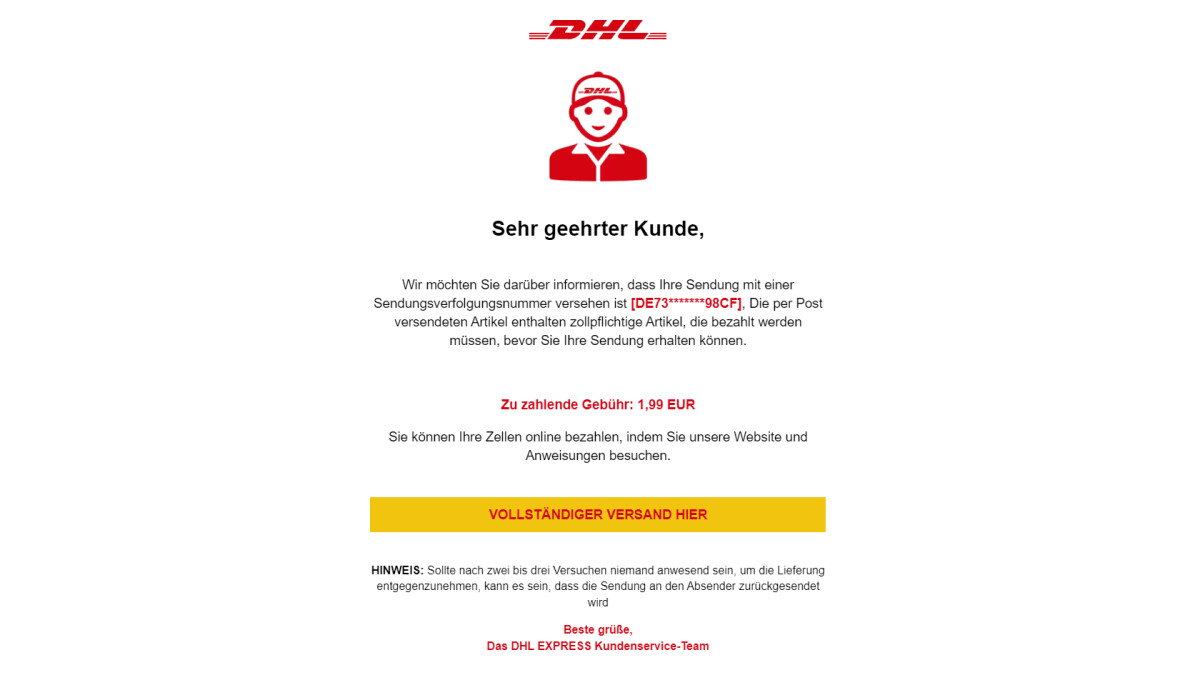 Kleine Zollgebühren, große Folgen: Hütet euch vor dieser DHL-Masche | NETZWELT