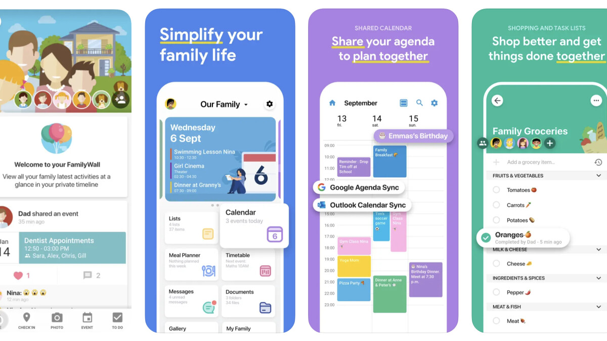 FamilyWall - Familienplaner - Download | NETZWELT
