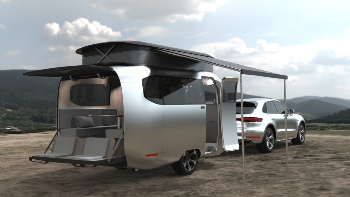 Airstream mit Porsche: Gemeinsam entwickelter Wohnwagen sorgt für ...